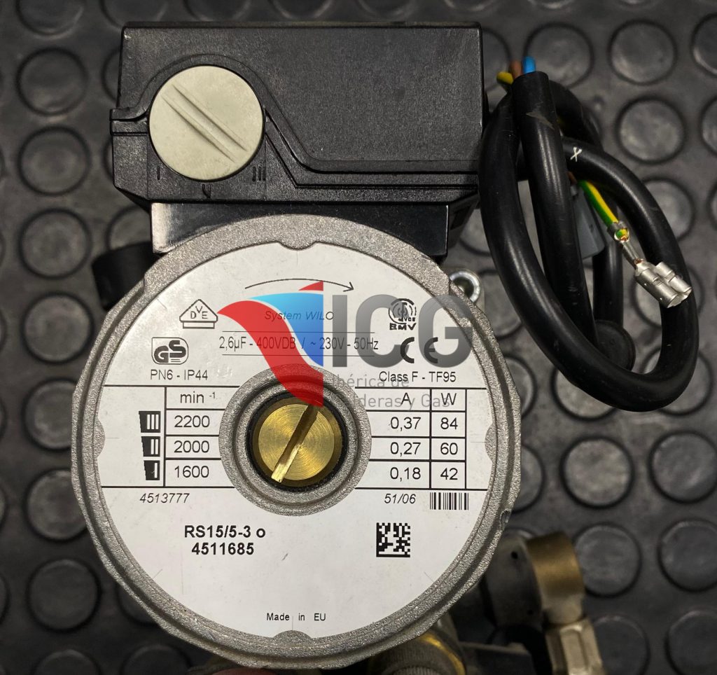 BOMBA DE CIRCULACION FAGOR , RS15/5-3, 4511685 - ICG Calderas Tienda